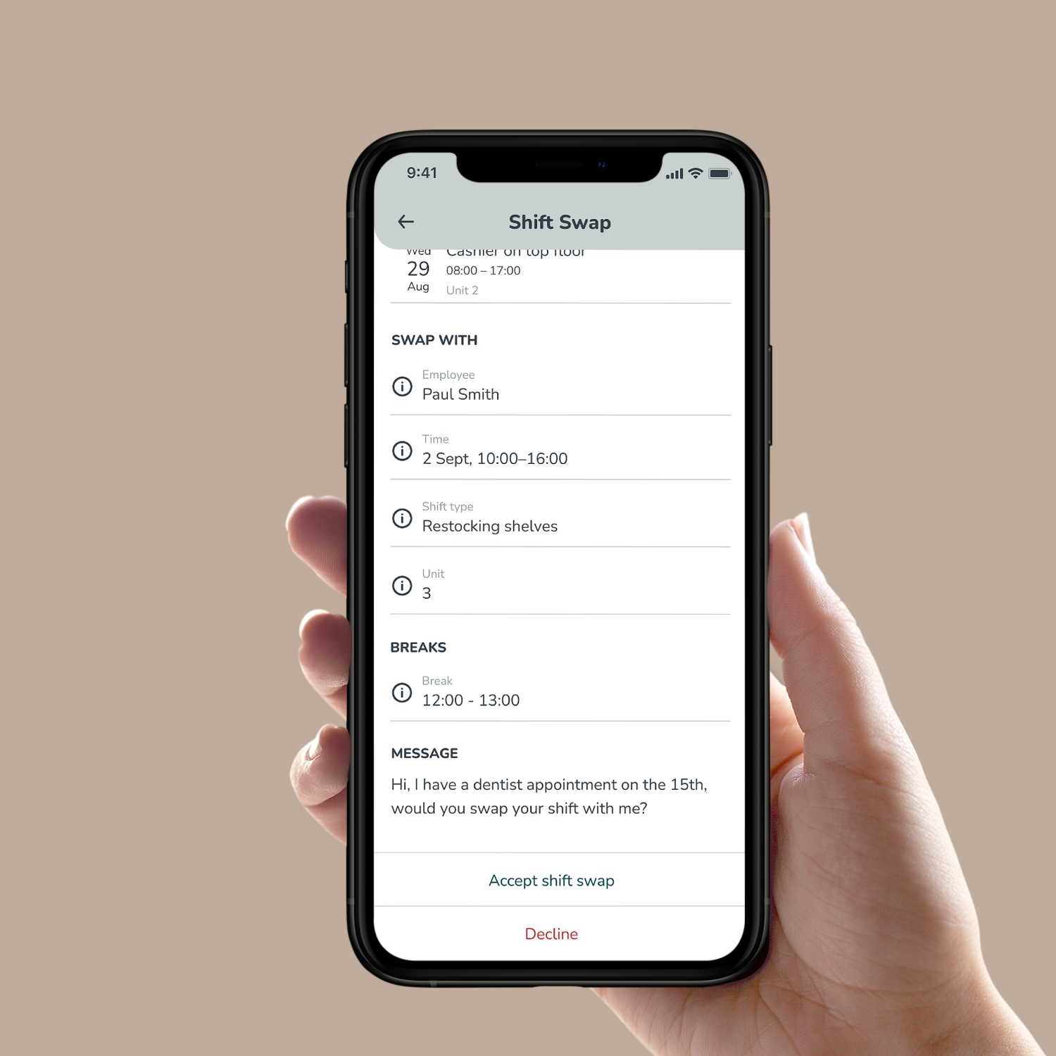 NEW: Enable Shift Swap Approvals for Employees