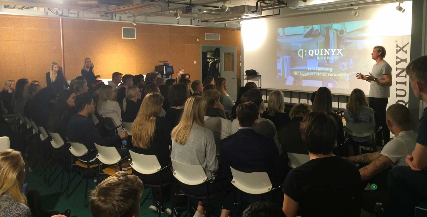 Junior Achievement event at Quinyx